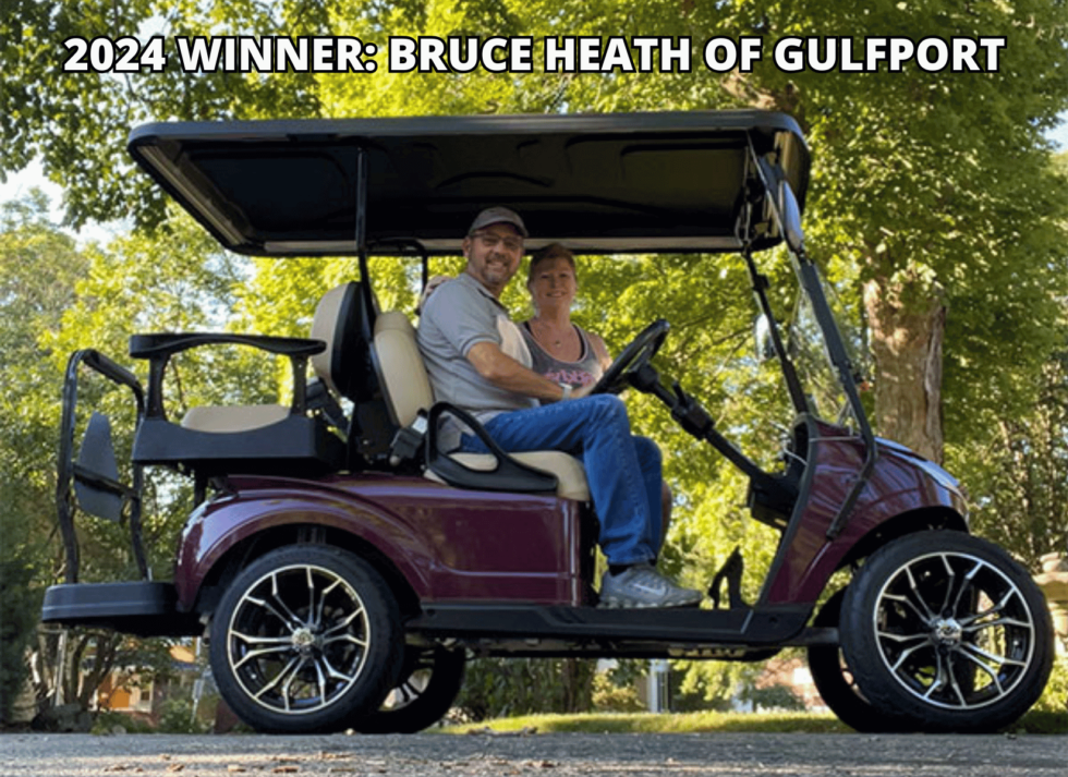 Golf Cart Raffle - Gulfport Senior Center Foundation