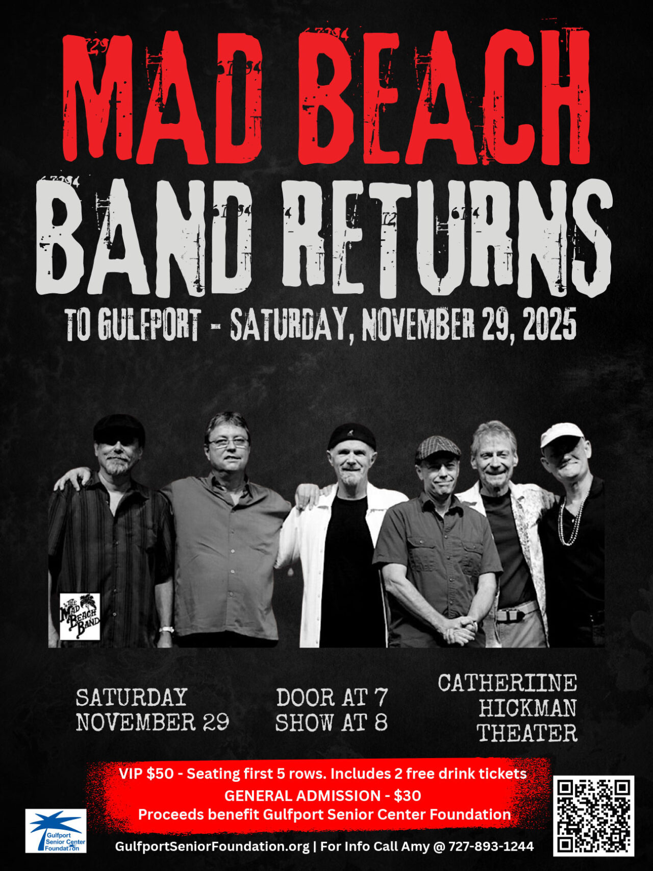 Mad Beach Band - Gulfport Senior Center Foundation